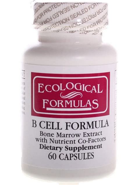 Ecological Formulas B Cell Formula 60 Capsules
