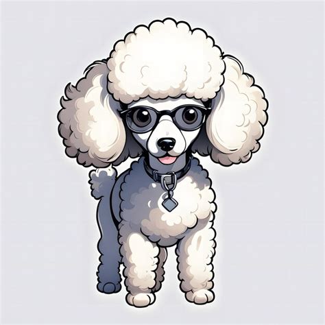 61000 Comic Strip Style Poodle Pictures