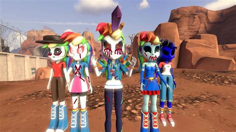 Rainbow Dashexe Variations By Jeffnt2208 On Deviantart