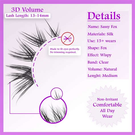 Sassy Fox 4 Pairs Msyasmi