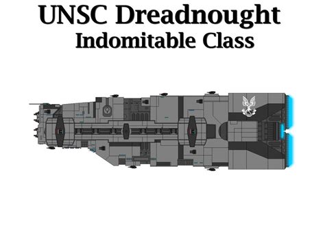 Unsc Dreadnought Indomitable Class By Seeras On Deviantart