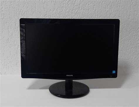 Monitor Philips Led 185 Modelo 196v3l Vga E Dvi Usado