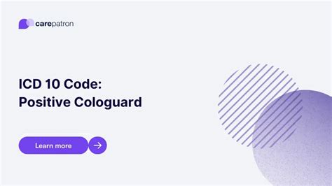 Positive Cologuard Icd 10 Cm Codes