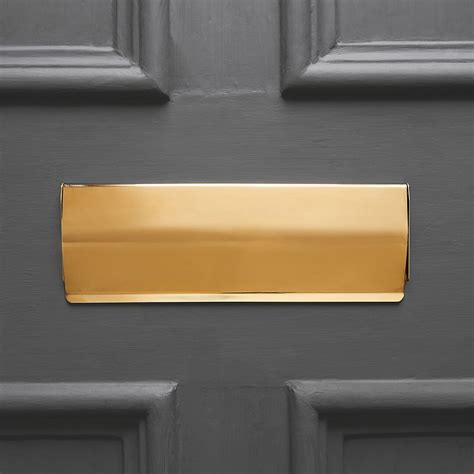 Letter Tidy Brass