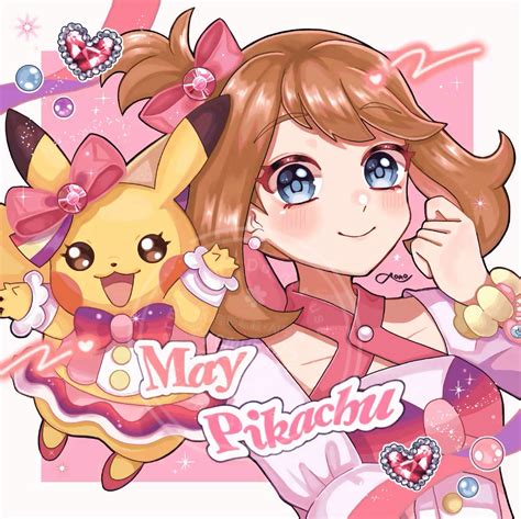 Nemui O23 Cosplay Pikachu May Contest Pokemon May Pokemon