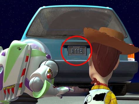 Where Every A113 Easter Egg Is In Pixars Movies Business Insider