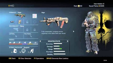 Best Loadout Cod Ghosts