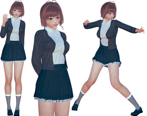 Sara Visual Novel Sprite With Transparency And Photoshop Psd File For Visual Novel Use By Quark
