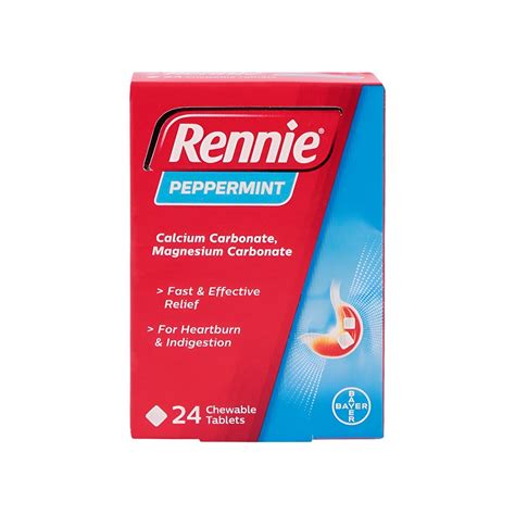 Rennie Peppermint Digestive Tablets Price Buy Online At Best Price In India