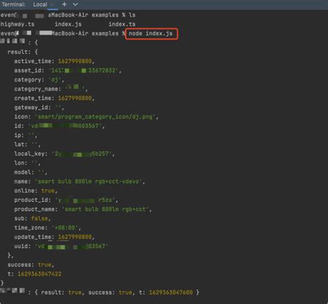 Develop With Nodejs Sdk Tuya Developer Platform Tuya Developer