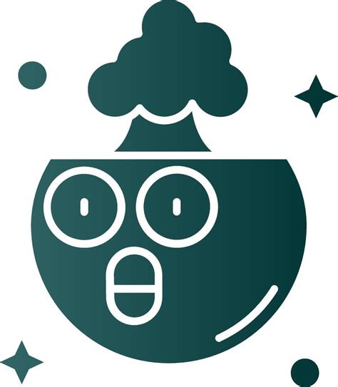 Exploding Glyph Gradient Green Icon 38997484 Vector Art At Vecteezy