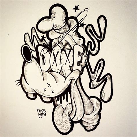 Dope Graffiti Drawings