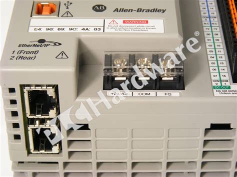 Plc Hardware Allen Bradley 1769 L24er Qbfc1b Compactlogix 5370 L2 075mb