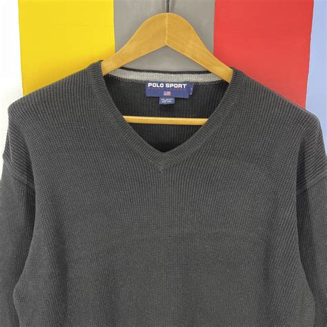 Polo Ralph Lauren 90s Vintage Polo Sport Ralph Lauren Knit Sweatshirt