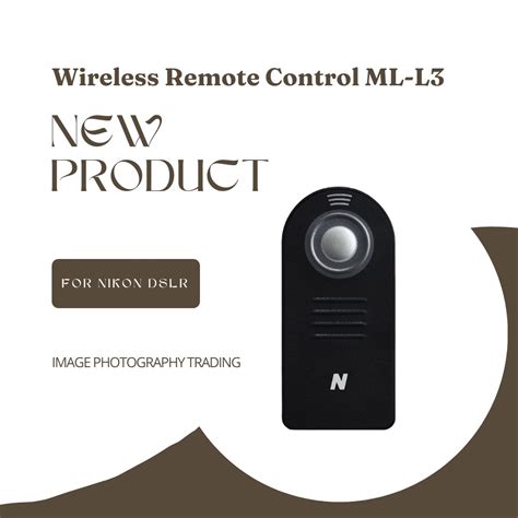 Pro Image Wireless Remote Control Ml L3 For Nikon Dslr Camera Self
