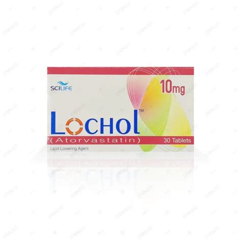Lochol Tablets 10mg 30s Medihub