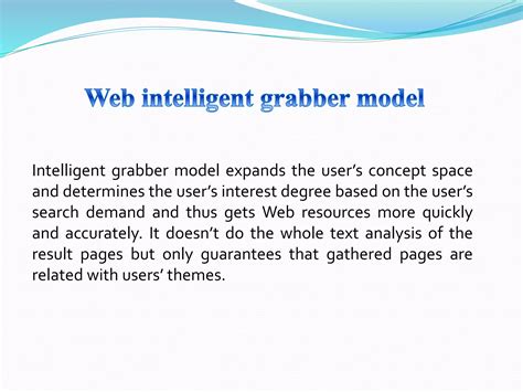 Multi Agent Based Web Mining Modelpptx