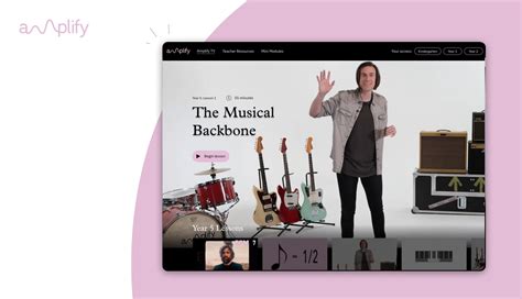 Amplify Music Education Platform Development