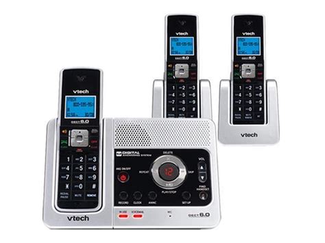 Vtech Ls6125 3 19 Ghz Digital Dect 60 3x Handsets Cordless Phone