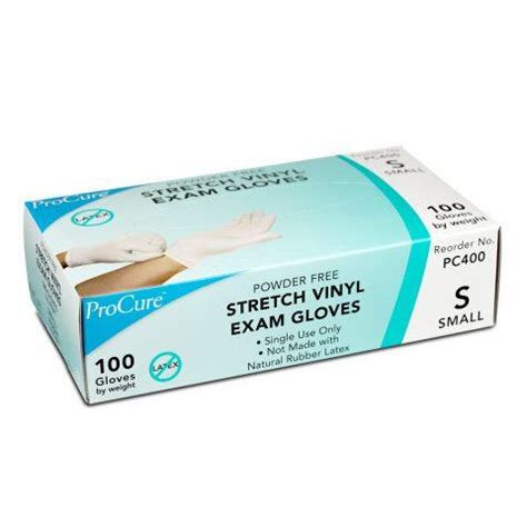 Gloves Stretch Vinyl Exam Pf Small 100eabx 10bxcs Instamart
