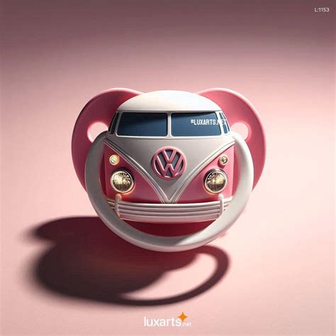 Retro Cool Volkswagen Bus Inspired Pacifier For Your Little One Luxarts