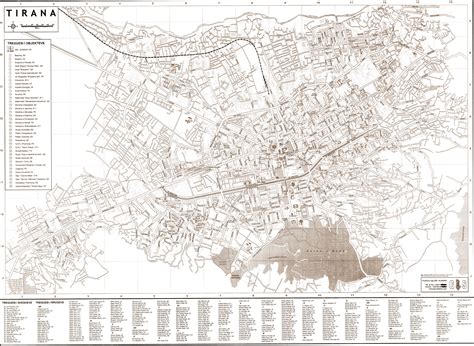 Michelin Tirana Map Michelin Landkarte Tirana Qivh