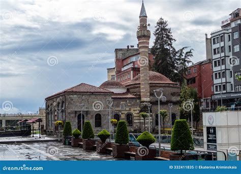 Building Of Iskender Pasha Mosque Ntrabzon In Rain Editorial Image Image Of Horizontal Tour