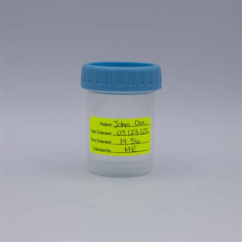 Patient Specimen Collection Labels