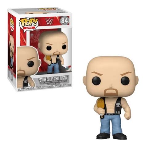 Funko Pop Steve Austin Whit Belt Wwe Cuotas Sin Interés