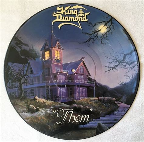 King Diamond Them Picture Lp 1988 Roadrunner Gebraucht In