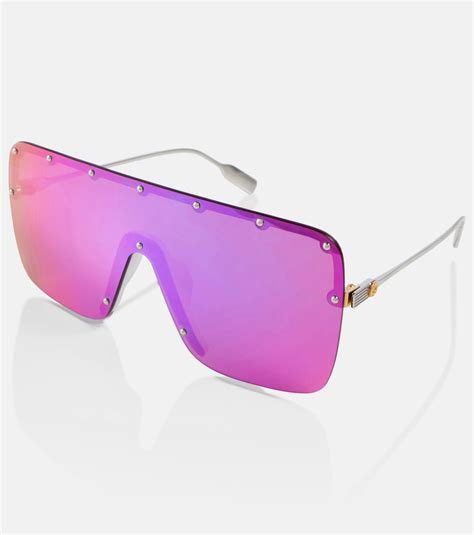 Square Aviator Sunglasses In Purple Gucci Mytheresa