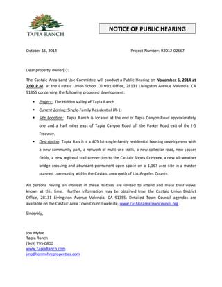 Public Notice Template