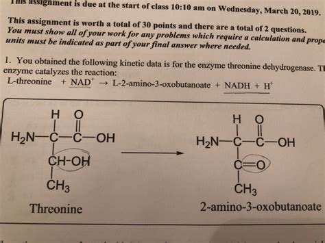 Solved 1 Looking At The Picture Above Of The 6 Enzyme