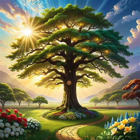 Genesis 2 9 Kjv Tree Of Life Artwork Pretty Wallpapers Backgrounds