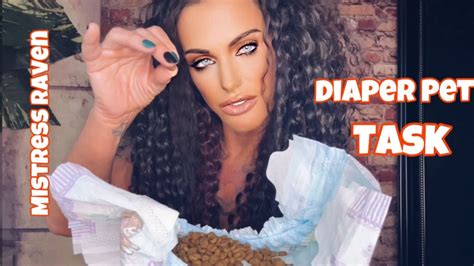Mistressravenfd Nappy Pet Task Manyvids