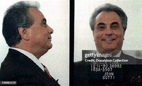 An Fbi Mug Shot Of Mafia Don John Gotti Released On December 11