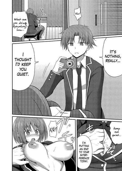 Rule 34 Ayanokouji Kiyotaka Boobs Camera Classroom Of The Elite