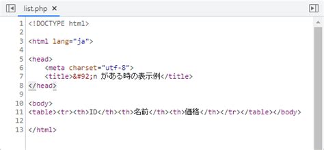 データベースの内容を一覧で表示する Draftcode Offline Php Ide