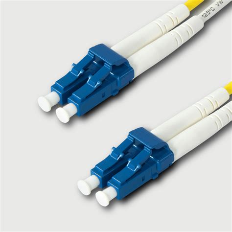 Singlemode Duplex 9125um Ultra Pvc Fiber Optic Patch Cable With Micro