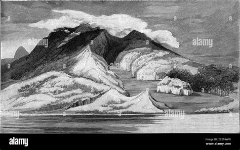 Mount Pelee On The Island Of Martinique Before The Eruption Of May 1902