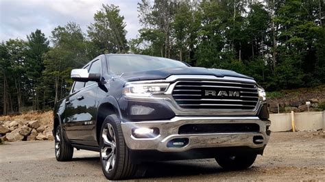 Pickup Review 2019 Ram 1500 Laramie Longhorn 4x4 Crew Cab Driving