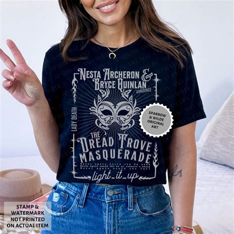 Nesta And Bryce Crescent City T Shirt Sparrow And Wilde