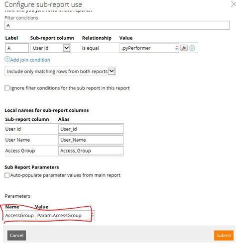 How To Pass Parameters From Main Report To Sub Report Support Center