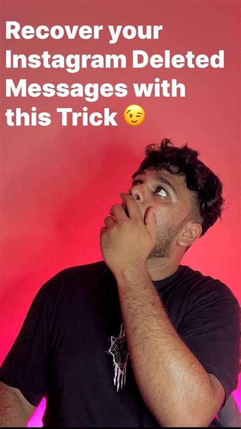 Adithya Narayan Recover Your Deleted Instagram Messages 😉 Follow Adithyacodes For More