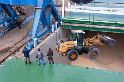 Load Container Truck Stock Image Image Of Industrial