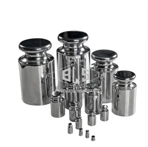 Austenitic Stainless Steel Mirror Finish Analytical Test Weight For Laboratory Size 1mg To