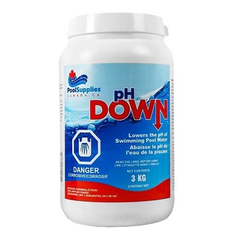 Pool Supplies Canada Ph Down 3 Kg Pool Supplies Canada