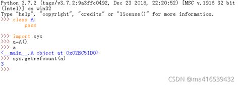 Python 弱引用python弱引用一个对象的方法 Csdn博客