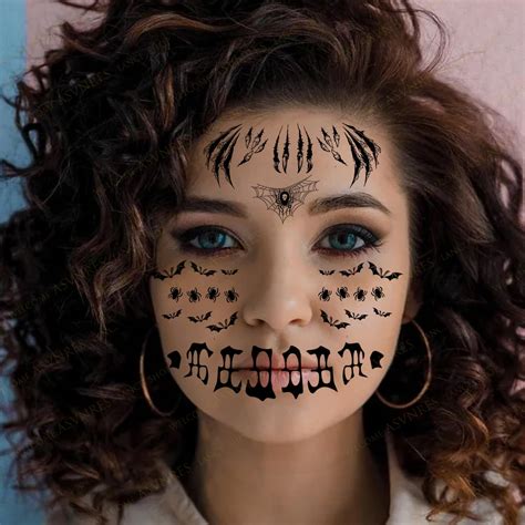Scary Girl Face Tattoos Second Life Marketplace Tattoo Sofia