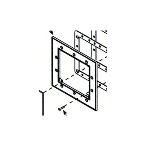 Front Access Mounting Plate Filter Spa Equipment